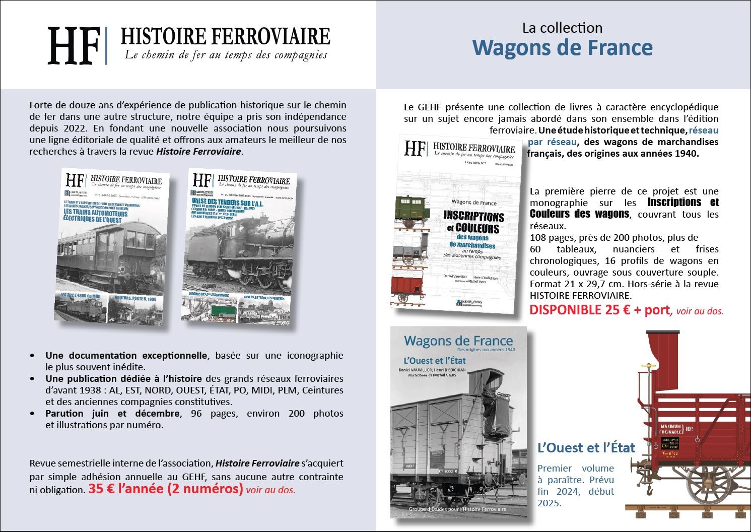Prospectus de promotion du GEHF - Groupe d’Études pour l’Histoire ...